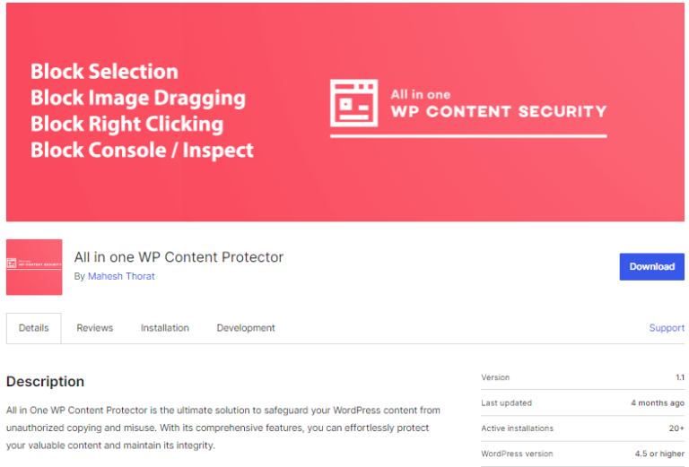 10 Best WordPress Content Copy Protection Plugins | StanzaGo