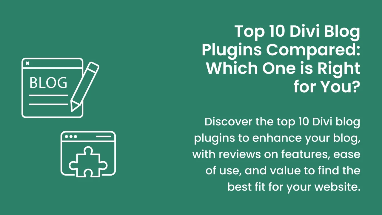 Which Divi Blog Plugin is Best? Top 10 Reviewed (2025)
